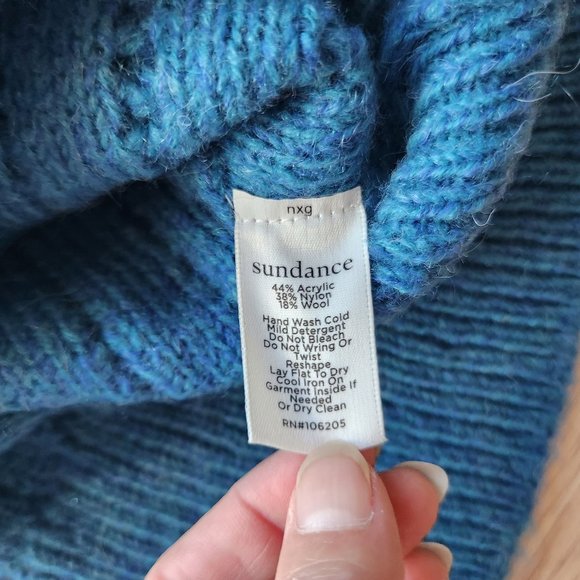 Sundance | Sweaters | Nwt Sundance Alpine Kiss Cable Knit Cardigan ...